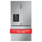 LG 26 cu. ft. Smart Counter-Depth MAX French Door Refrigerator with ...