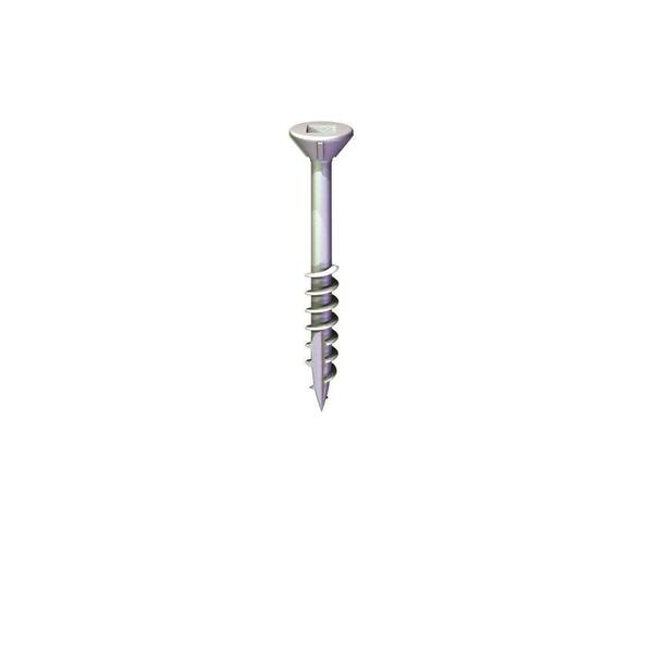 #8 x 1-1/2 in. Square Flat Head Wood Screw (5 lb. Box) 20745 - The Home ...