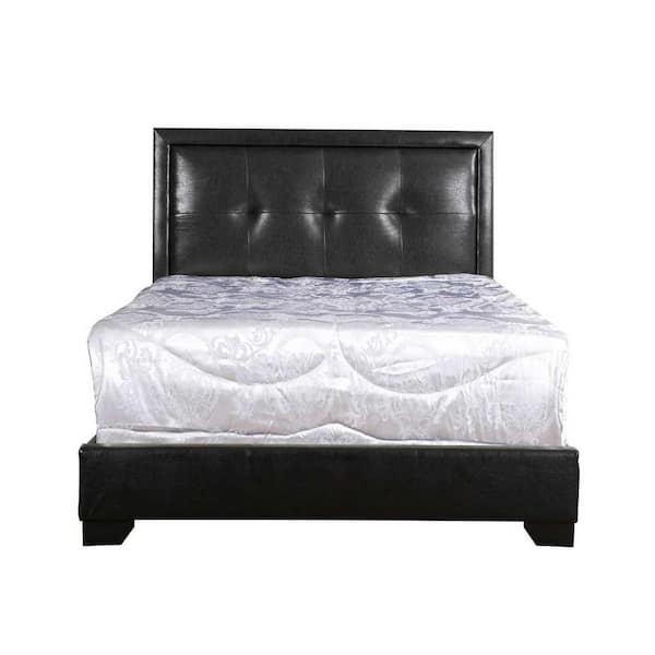 AndMakers Panello Black King Panel Beds PF-G2590-KB-UP - The Home Depot