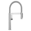 Blanco Culina II Mini Single Handle Pull Down Sprayer Kitchen Faucet in ...