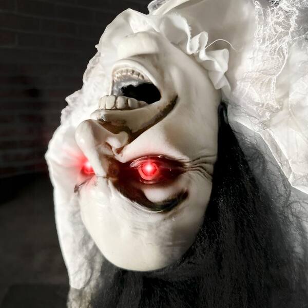Haunted Hill Farm 35 in. Lifesize Animatronic Possessed Woman with ...