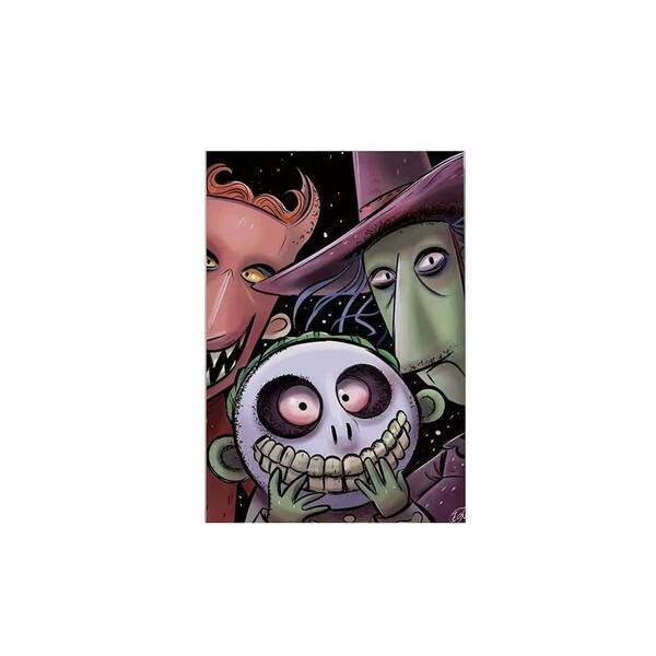 Framed Canvas Poster "The Nightmare Before Christmas" ，30*20， Home ...
