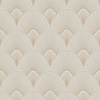 Graham & Brown Sublime Art Deco Natural Brown Wallpaper Sample 12114694 ...