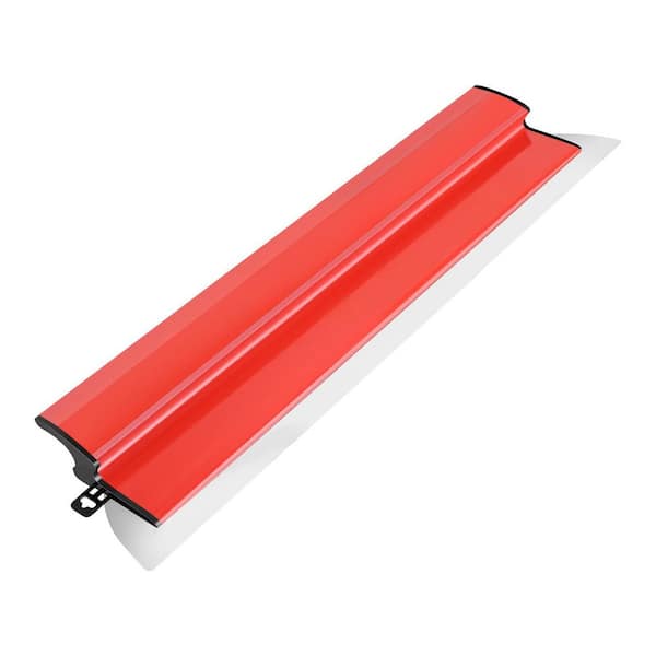Laybus Red Stainless Steel 32 in. Skimming Blade, Drywall Smoothing ...