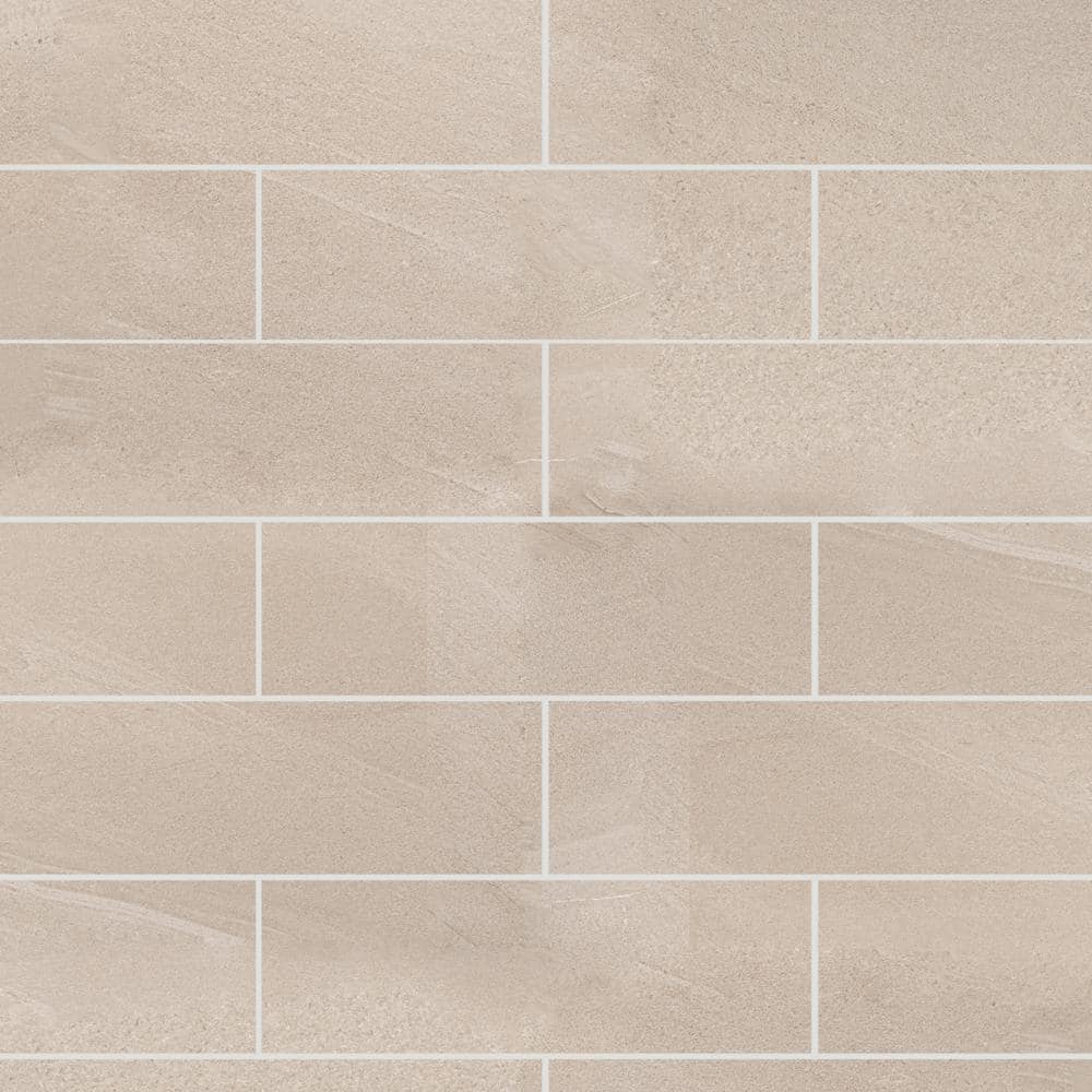 Florida Tile Home Collection Seville Beige Matte 3.75 in. x 12 in ...