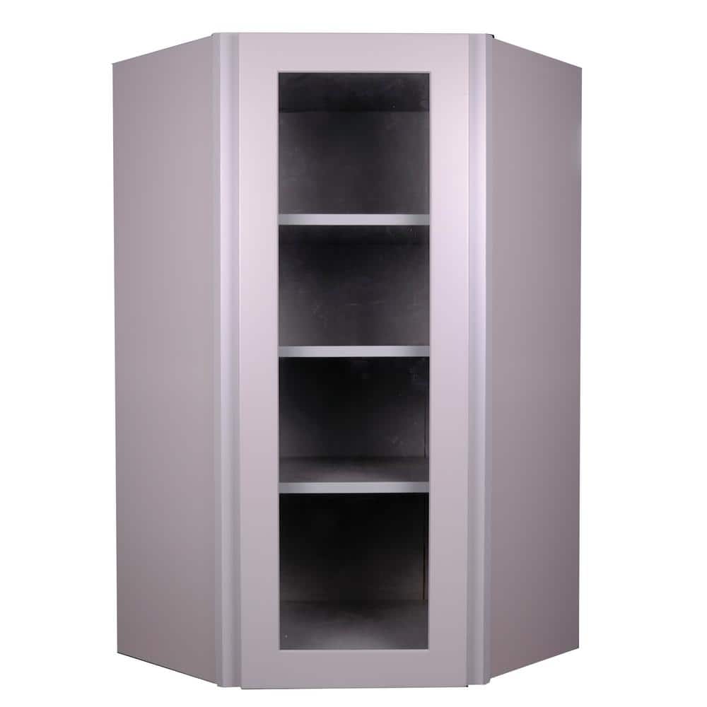 Bremen Cabinetry Bremen 24 in. W x 12 in. D x 42 in. H Gray Plywood ...