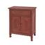 Alaterre Furniture Country Cottage Rustic Red Antique End Table ACCA01RA - The Home Depot