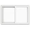 JELD-WEN 35.5 in. x 23.5 in. V-4500 Series White Vinyl Left-Handed ...