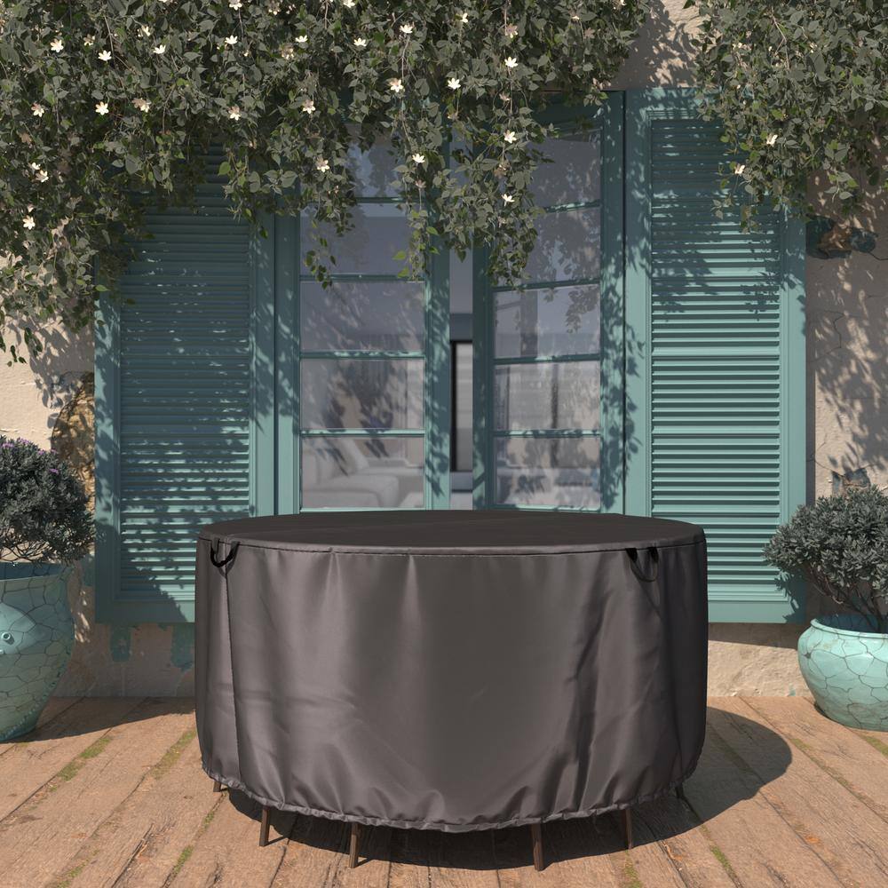 California Umbrella Heavy Duty Water Resistant 68 in. Dia Round Patio ...