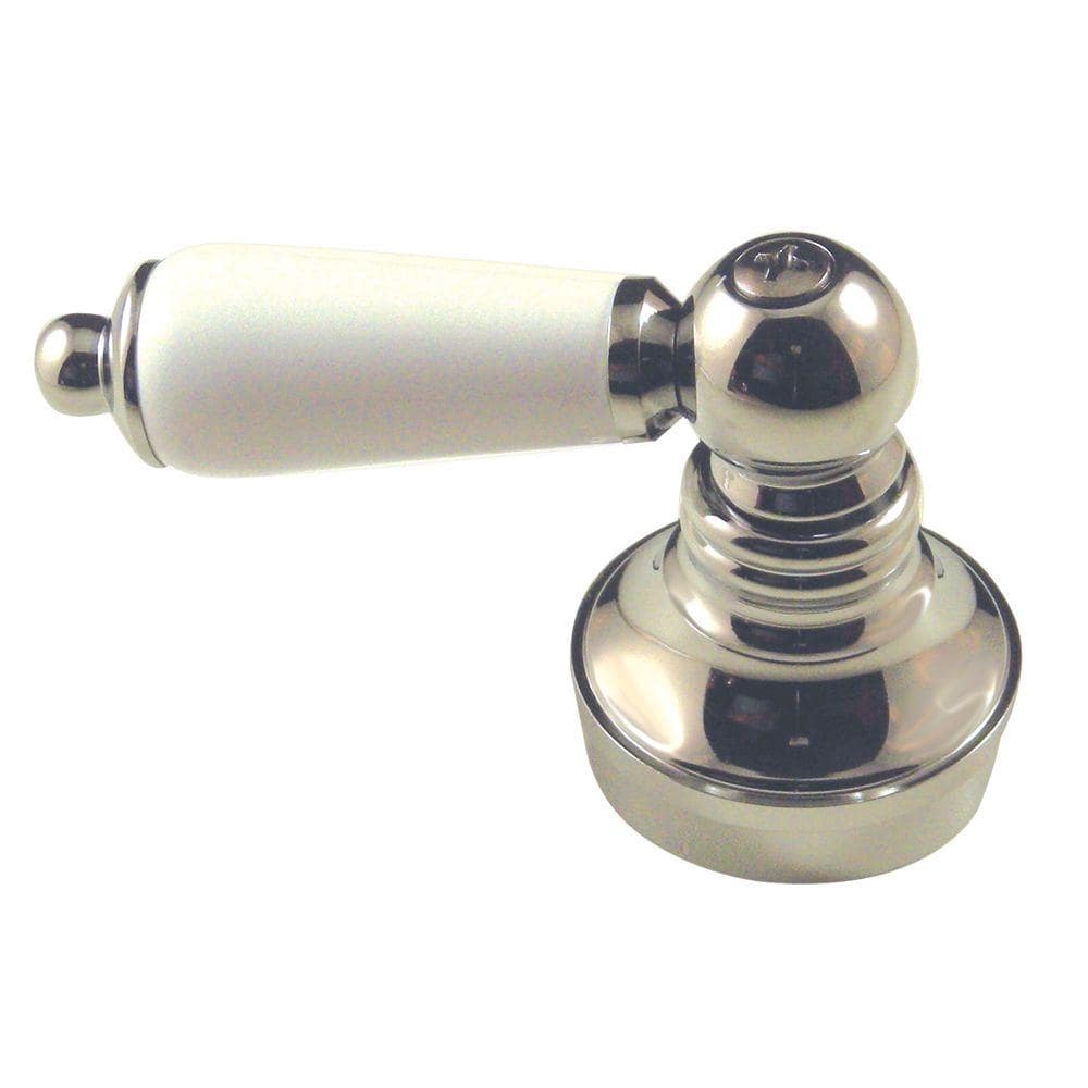 DANCO Lever-Style Faucet Handle, Chrome and Porcelain 46010 - The Home ...