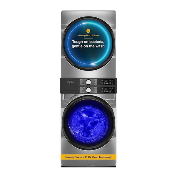 Whirlpool Laundry Tower 4.5 cu. ft. Washer with UV Clean Technology and ...