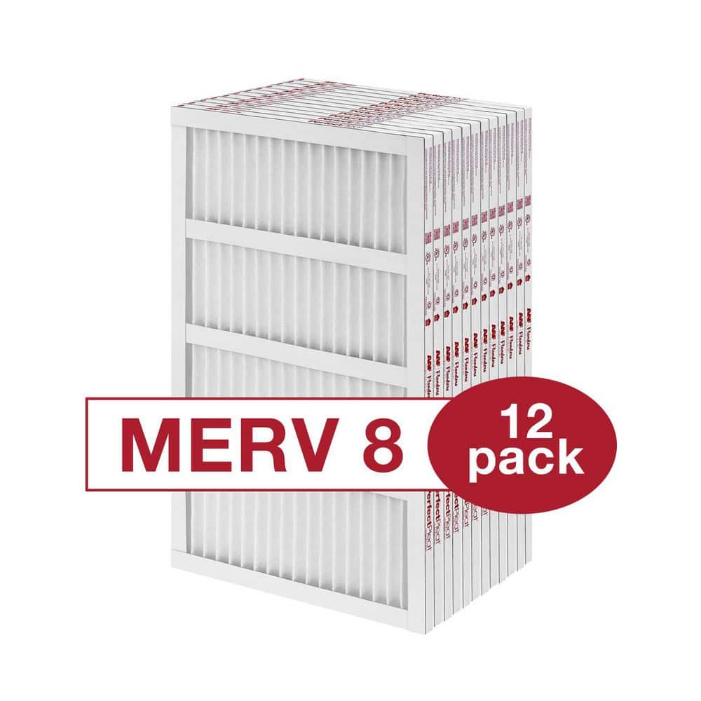AAF Flanders 16 in. x 25 in. x 1 in. Perfect Pleat MERV 8 Self ...
