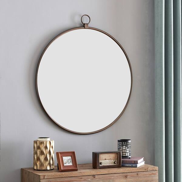Bronze - Round - Mirrors - The Home Depot