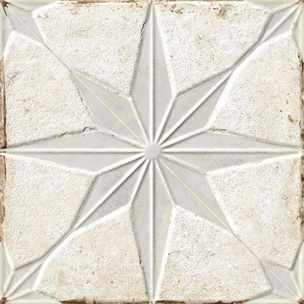 Apollo Tile Palmera 9 in. x 9 in. Matte-Layer Tech Beige White ...