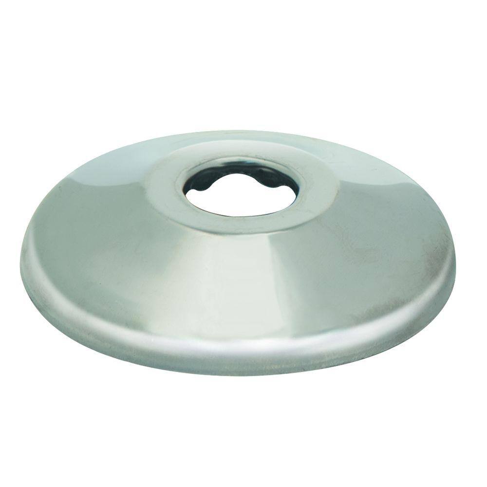 BrassCraft 1/2 in. Nominal (5/8 in. O.D.) Shallow Escutcheon for Copper ...