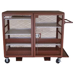 Crescent Jobox 43 in. W x 42 in. D x 38 in. H Heavy Duty Steel Mesh ...