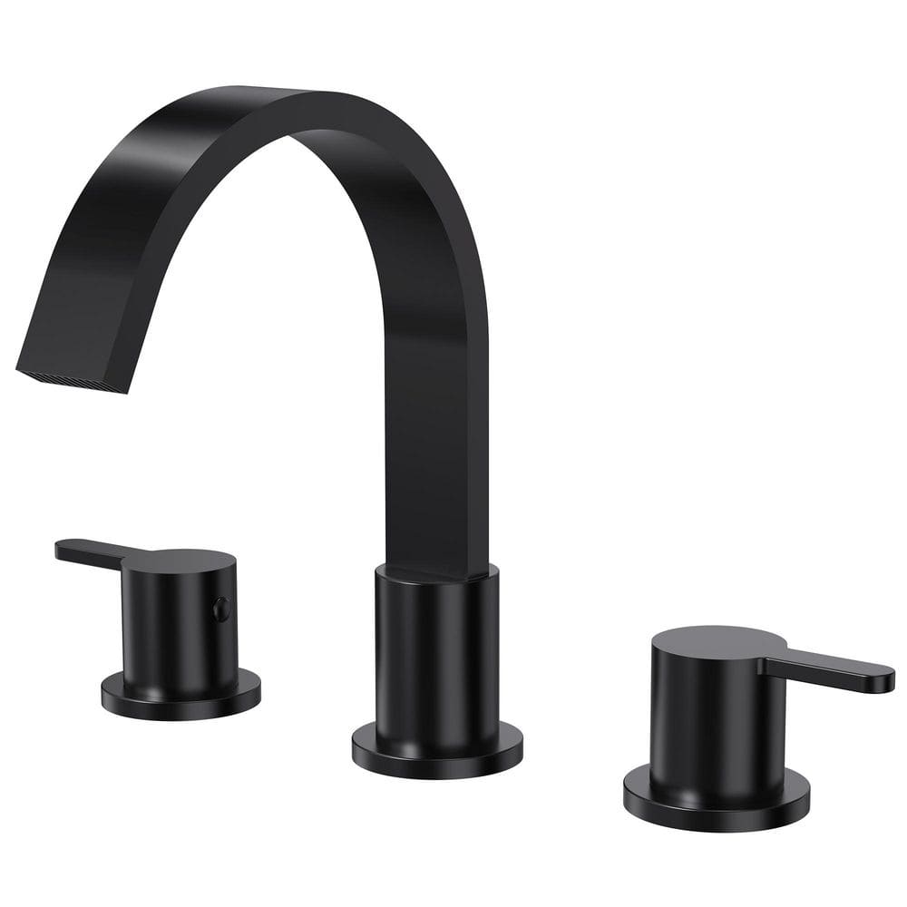 EVERSTEIN Single-Handle Tub-Mount Roman Tub Faucet with Hand Shower in ...