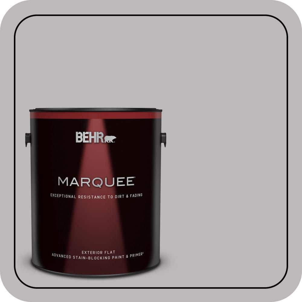 BEHR MARQUEE 1 gal. #PPU16-10 French Lilac Flat Exterior Paint & Primer ...