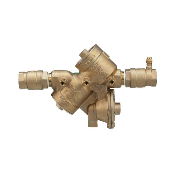 Wilkins 1-1/2 in. 975XL2 Reduced Pressure Principle Backflow Preventer ...