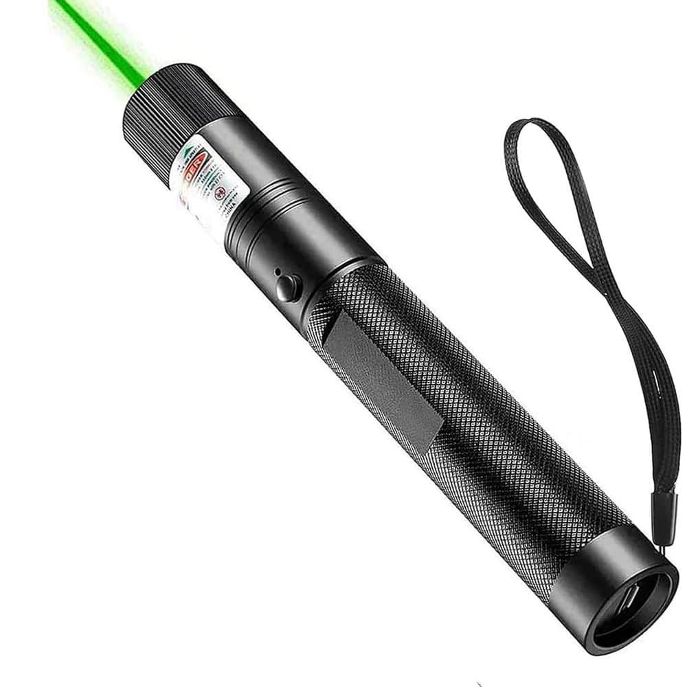 Lukyamzn Long Range Green Laser Pointer USB Charging Durable Aluminum ...