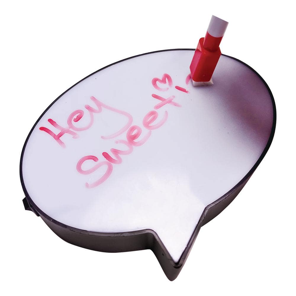 SKYLAR Bright Oval Adjustable LED Dry Erase Panel Wall Light Box SK8090 ...