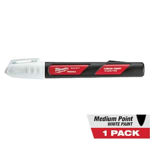 Milwaukee INKZALL Silver and Gold Fine Point Jobsite Permanent Markers ...