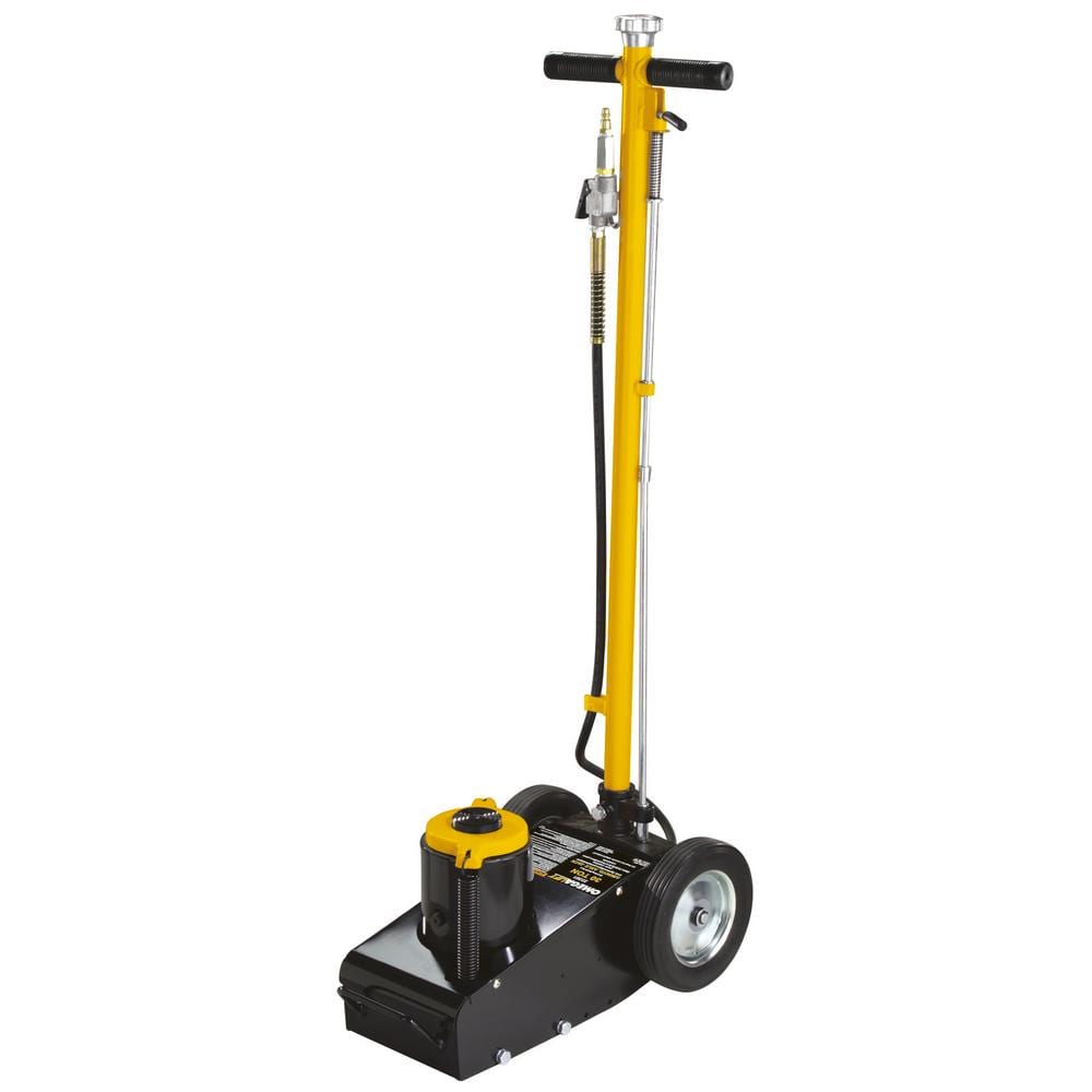 Omega Lift 30-Ton Capacity Black Air/Hydraulic Axle Jack 23301C - The ...