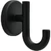 Delta Lyndall Double Towel Hook Bath Hardware Accessory in Matte Black ...