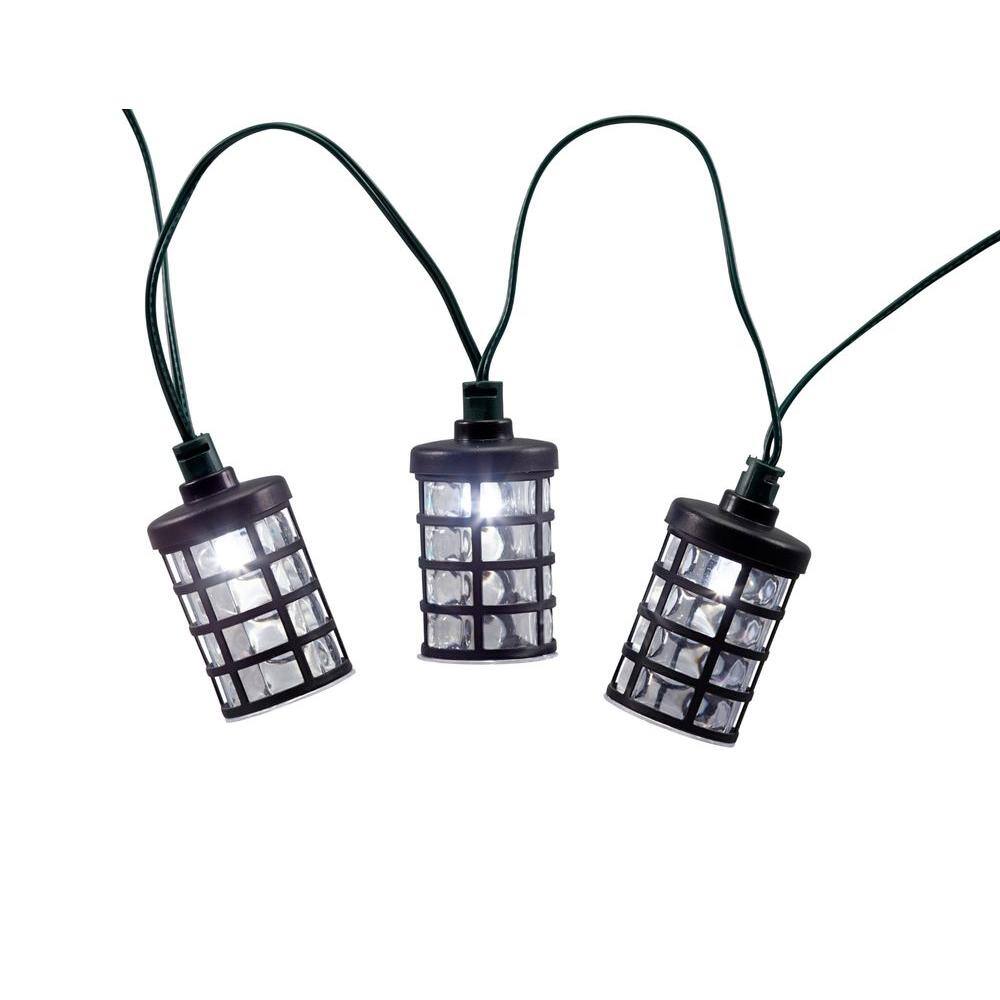 Smart Solar Amalia Lantern Outdoor 20-LED 14.75 ft. L Solar Integrated ...