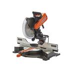RYOBI 15 Amp 12 in. Corded Sliding Compound Miter Saw with LED Cutline ...
