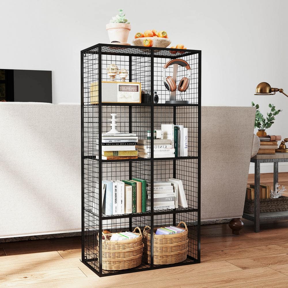 Tileon 8 Cube Metal Storage Organizer, Wire Pantry Storage, Display ...