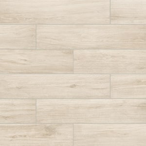 Florida Tile Home Collection Chalet Natural 6 in. x 24 in. Light Beige ...
