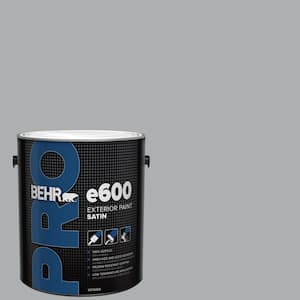 Behr Pro 5 Gal N500 3 Tin Foil Satin Enamel Exterior Paint Pr64005