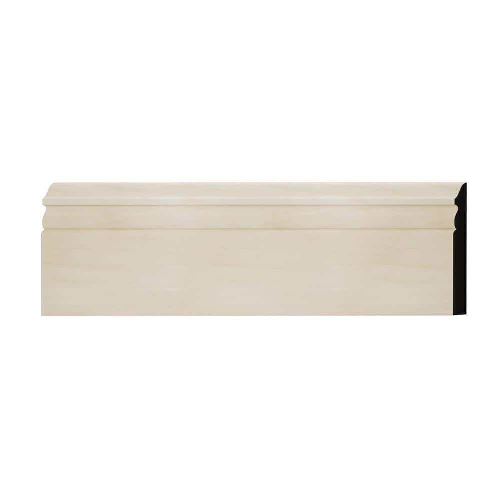 Ekena Millwork WM518 0.56 in. D x 5.25 in. W x 6 in. L Wood (Poplar ...