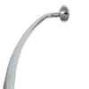 Zenna Home NeverRust 44 in. to 72 in. Aluminum Adjustable Curved Shower ...