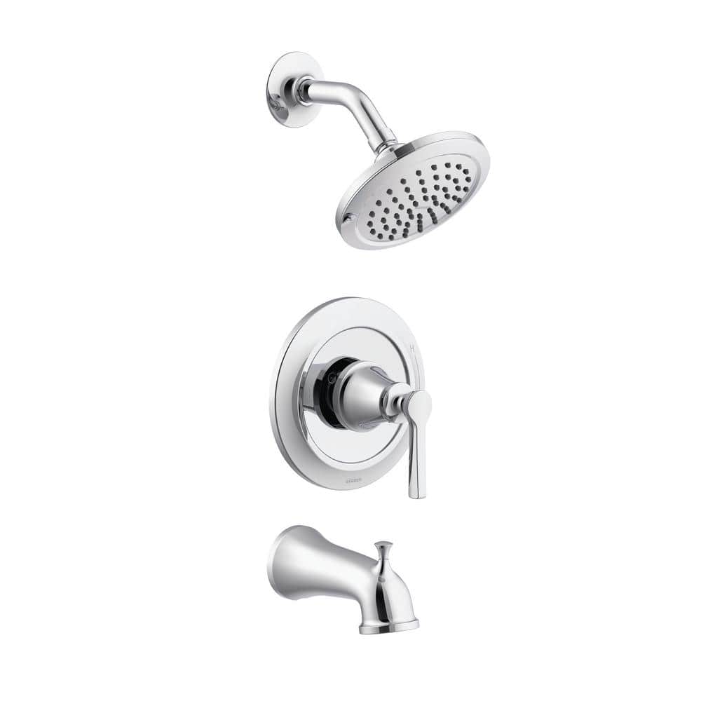 Gerber Northerly Single Handle 1-Spray Tub and Shower Trim Kit 1.75 GPM ...
