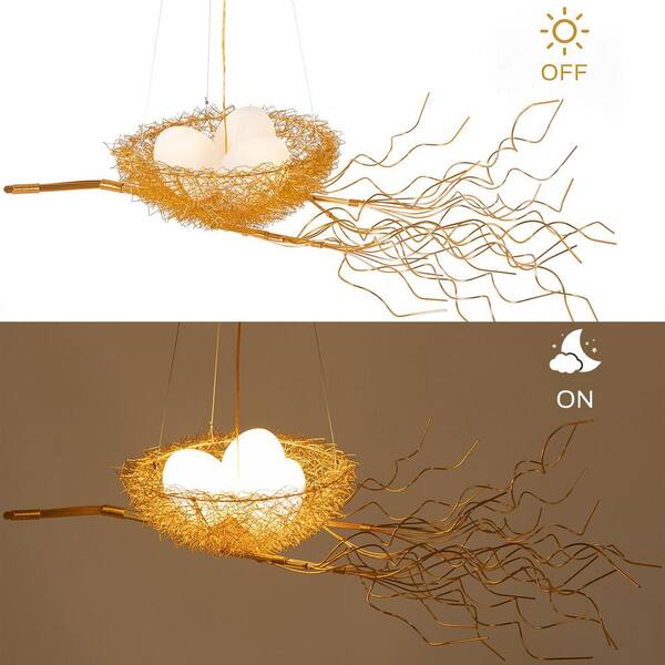 Nest Light Fixture Collection DHgate.com:Birds Nest Chandelier Light