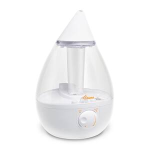 Crane 1 Gal. Top Fill Drop Cool Mist Humidifier with Sound Machine for ...