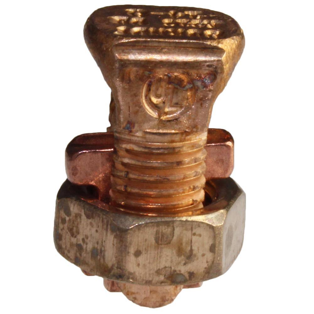 RACO 10 - 8-Gauge Copper Alloy Split Bolt KS15BAG2R - The Home Depot