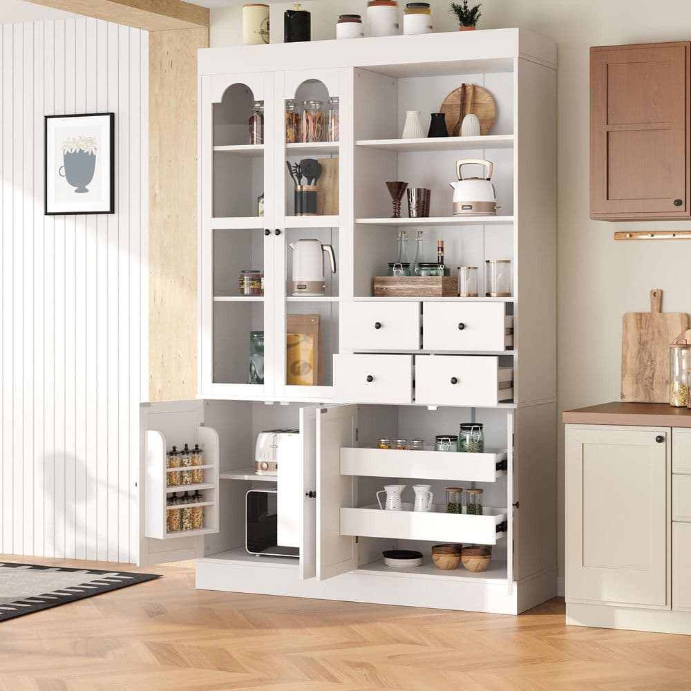 Have a question about Harper & Bright Designs White 75 in. Storage ...