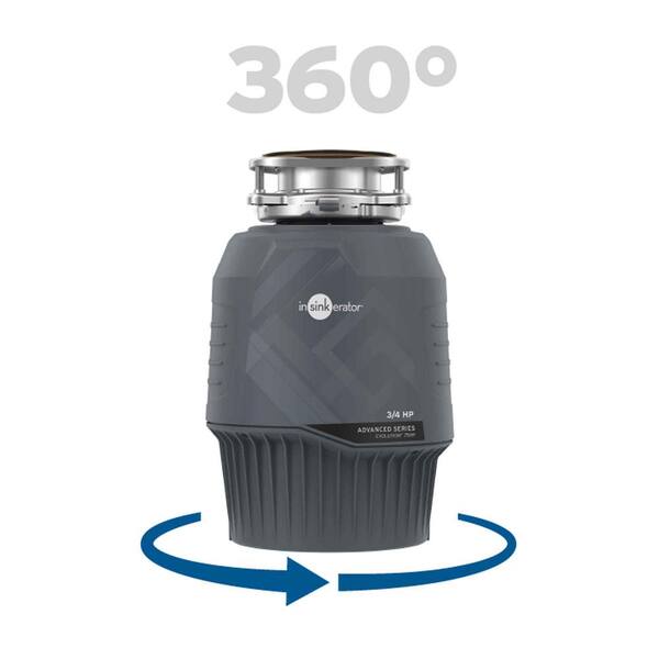 3/4 HP Food Waste Disposal Insinkerator PRO750 With Evolution ...