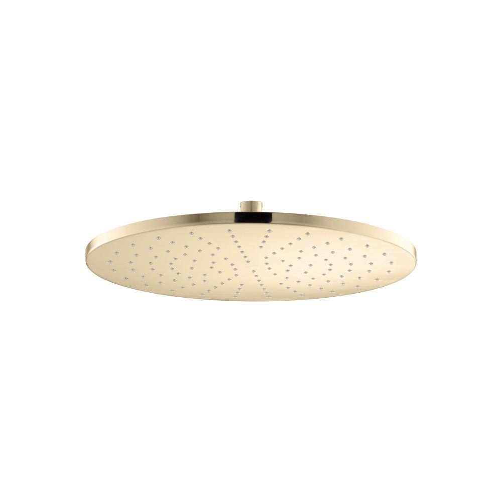 KOHLER Contemporary 1-Spray Patterns 2.5 GPM 14 in. Round Ceiling Mount ...