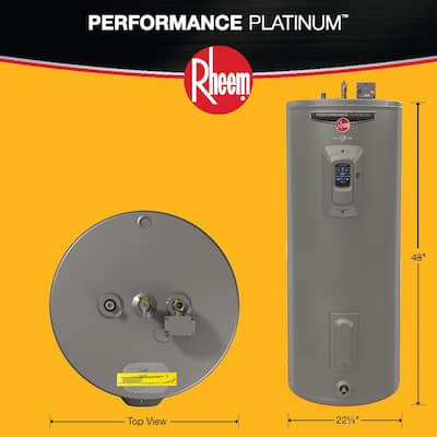 50 gal - Electric Tank Water Heaters - Tank Water Heaters - The Home Depot