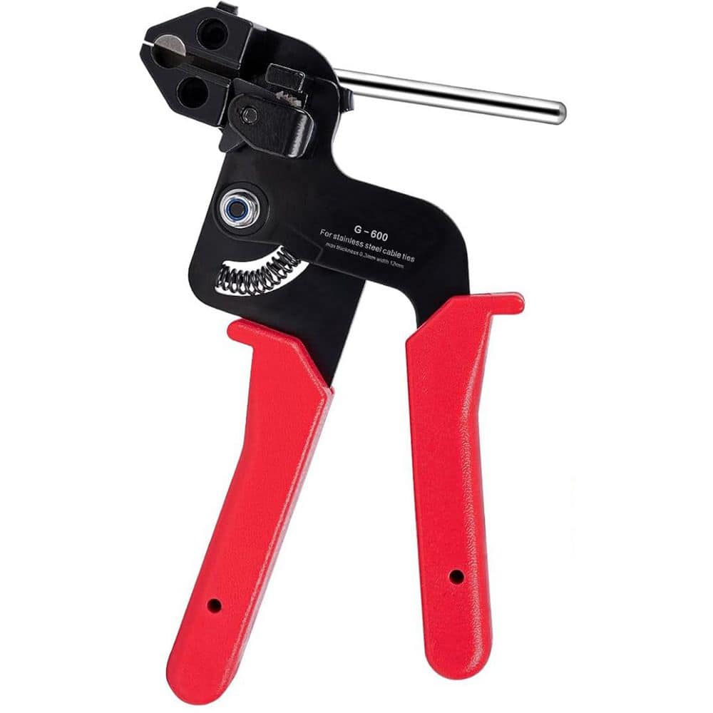 150pcs Stainless Steel Metal Zip Ties Gun Tool Set with Organizer Heavy ...
