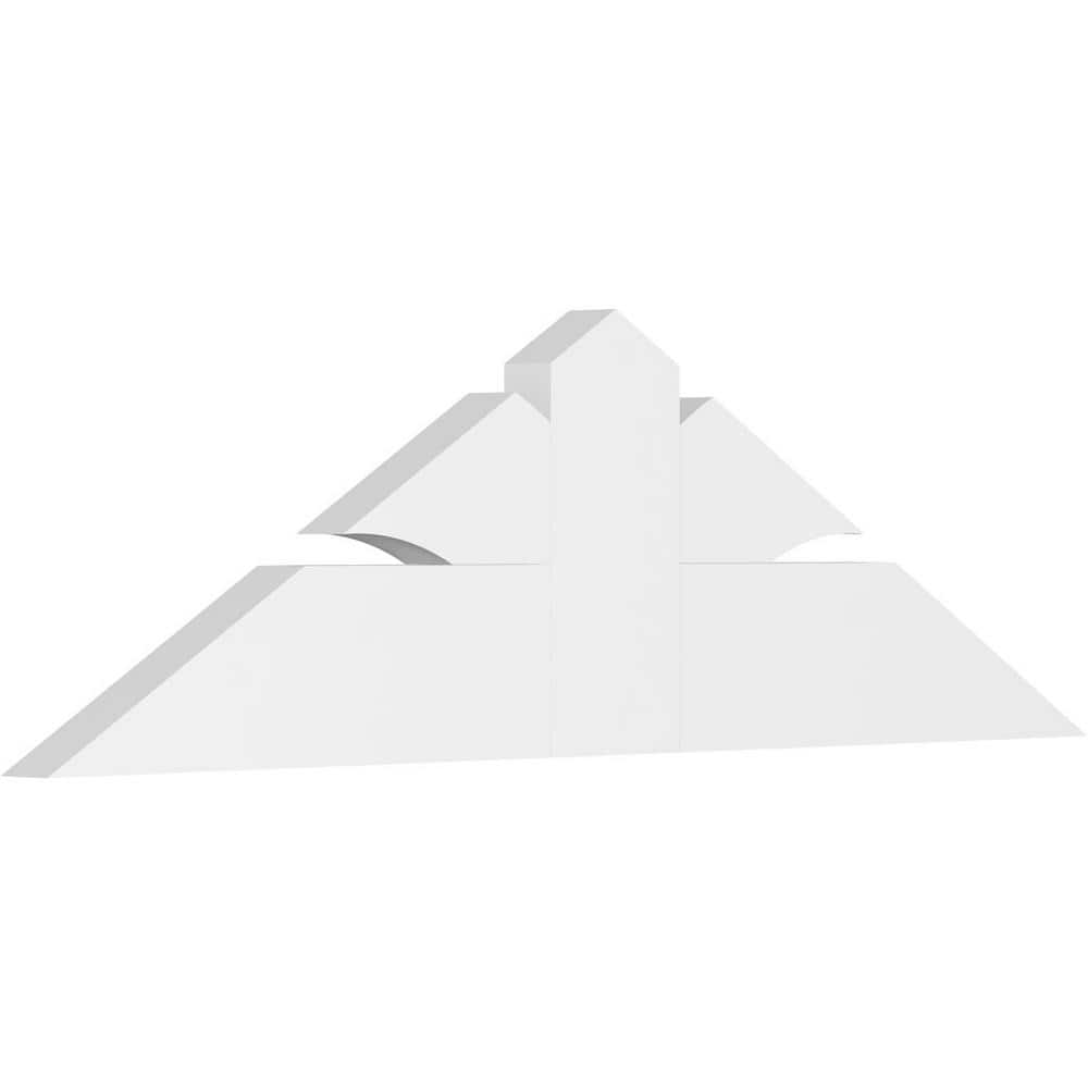 Ekena Millwork Richland 48 in. W x 14 in. H x 2 in. D Signature ...