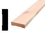 Alexandria Moulding 5/8 in. x 2-1/4 in. x 96 in. Knotty Alder Wood ...