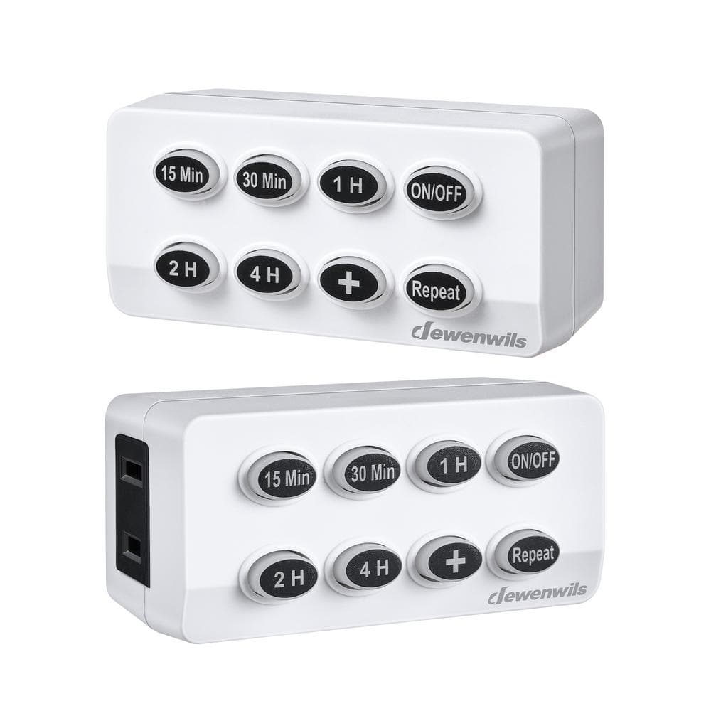 DEWENWILS Indoor Countdown Timer with Repeat Function and Lit Up ...