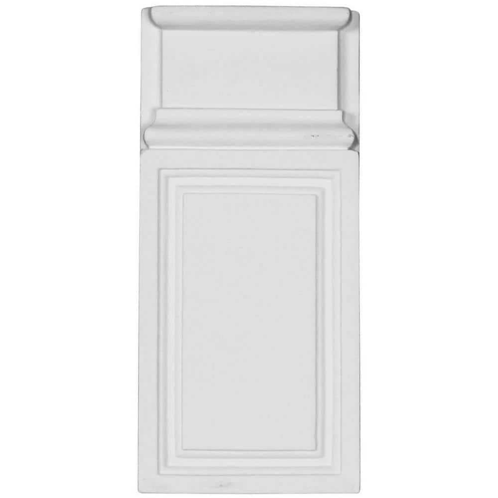 Ekena Millwork 1-1/4 in. x 4-3/8 in. x 9-5/8 in. Polyurethane Classic ...