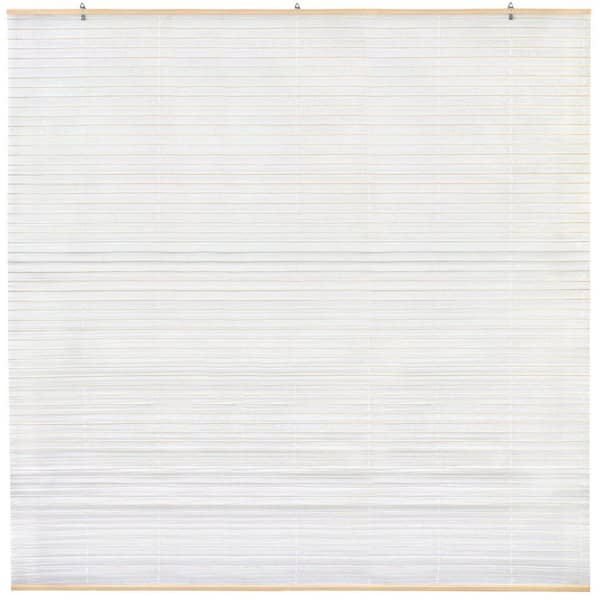 White - Bamboo Shades - The Home Depot