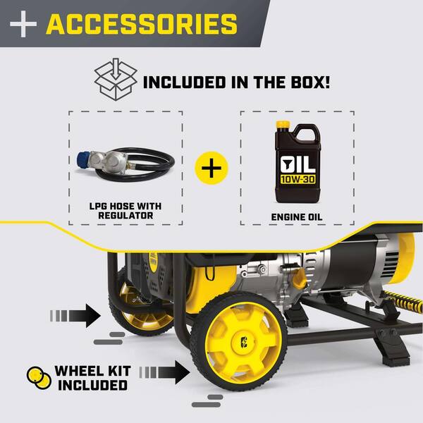 Champion Power Equipment 7850/6250-Watt Recoil Start Gasoline and ...